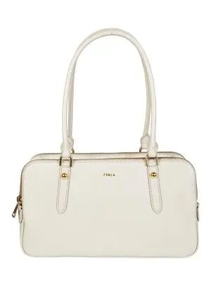 Furla Giulia Medium Boston Handbag - Beige