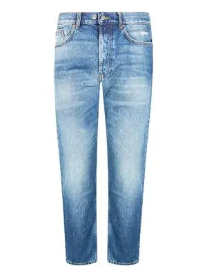 DEPARTMENT 5 Jeans With Detailed Stitching - Blu