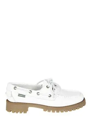 SEBAGO Range Tale Moc Toe Loafer - Bianco
