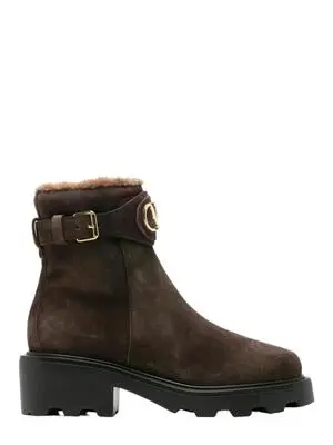 VALENTINO VLogo Signature Leather Boots