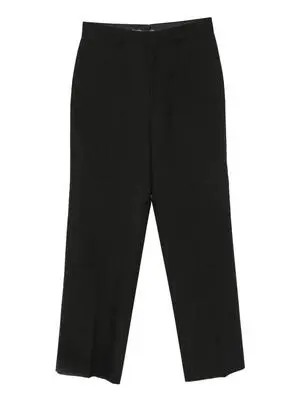 REVERES 1949 Pleated Wide-leg Trousers - Black