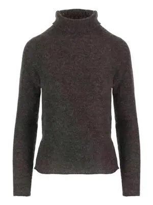 Bruno Manetti Sequin-embellished Roll-neck Sweater - Grey