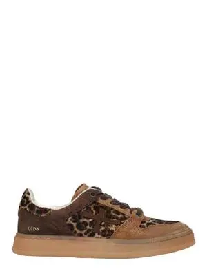 Premiata Quinn 8643 Sneakers Leopard Print - Brown