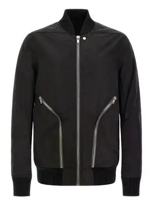 Rick Owens Heizer Flight Bomber Jacket - Black