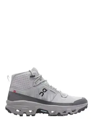 On Cloudrock Mid Waterproof Hiking Boots - Grey
