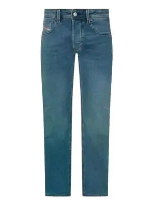DIESEL® Logo Patch Jeans - Blue