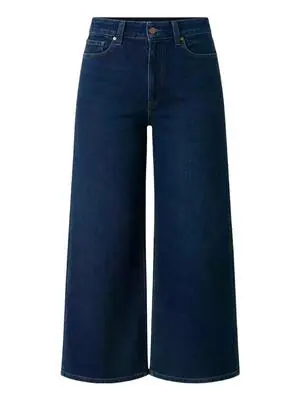 Paige Wide-leg Jeans - Blue