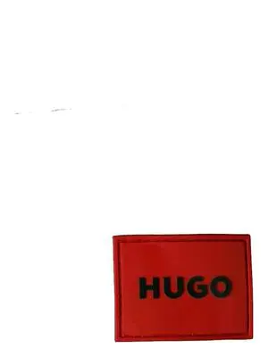 Hugo Quilted Logo-patch Down Jacket - Grey