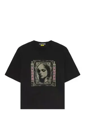 IUTER Fallen Love Graphic-print T-shirt - Black