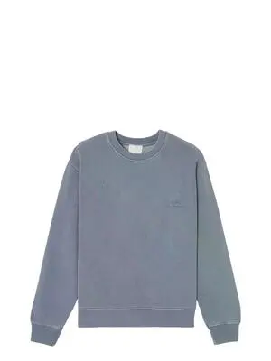 A.p.c. Logo-print Sweatshirt - Blue