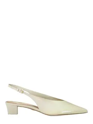 Veronica Beard Leather Slingback Pumps - Neutrals