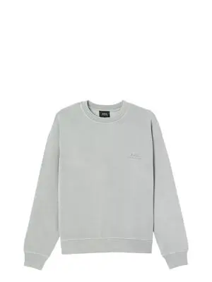A.p.c. Logo-print Sweatshirt - Green