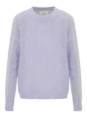 LISA YANG Ribbed-trim Sweater - Purple