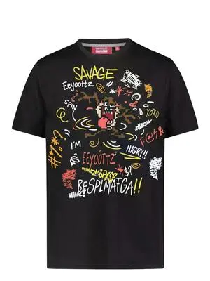 MOSTLY HEARD RARELY SEEN 8-BIT Printed T-shirt - Black