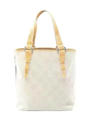 Celine Macadam Canvas Tote Bag - Neutrals