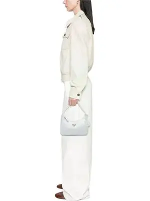 Prada Tessuto Re Edition 2000 Shoulder Bag - White