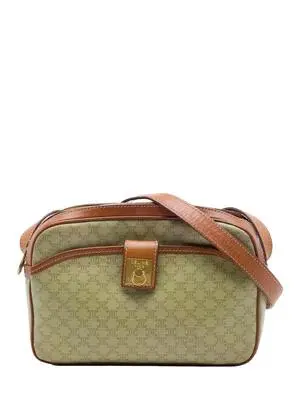 Celine 2013 Macadam Coated Canvas Crossbody Bag - Neutrals