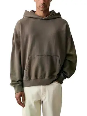 LEVI'S Drop-shoulder Pouch-pocket Hoodie - Brown