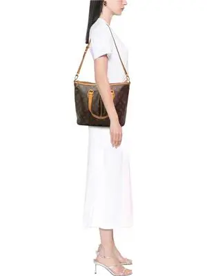 LOUIS VUITTON 2009 Monogram Palermo Pm Satchel - Brown