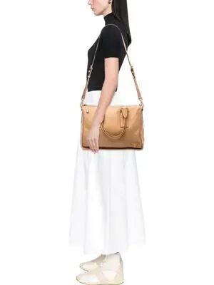 Prada Soft Calf Satchel - Brown