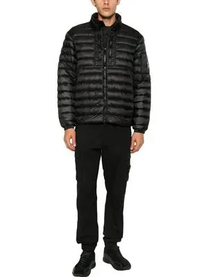 C.P. COMPANY D.d. Shell Goggle Chest Pocket Jacket - Black