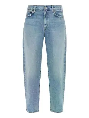 Citizens Of Humanity Tapered Leg Distressed Jeans - Blue