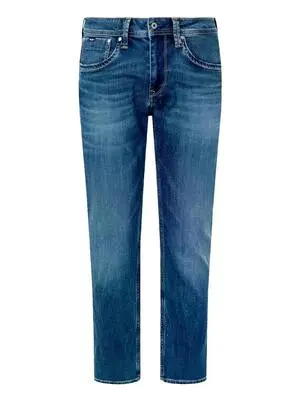 Pepe Jeans Cash Faded Effect Jeans - Blue