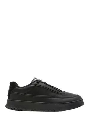 BLAUER. Logo-patch Panelled Sneakers - Black