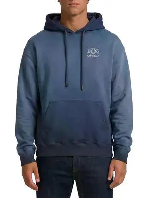 Off-White Offline Half Arrow Hoodie - Blue