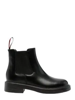 Camper Dean Elasticated-panel Pull-tab Chelsea Boots - Black