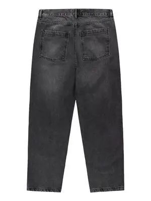 ARTE ANTWERP Faded Logo Patch Jeans - Grey