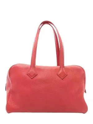 Hermès 2012 Victoria Tote Bag - Red