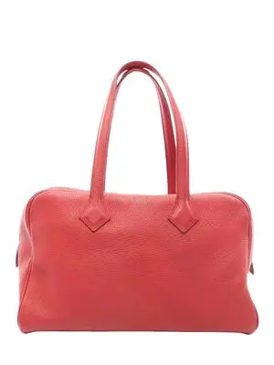 Hermès Hermès 2012 Victoria Tote Bag Red