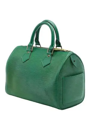 LOUIS VUITTON Epi Speedy 25 Boston Bag - Green