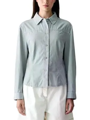 Marc O'polo Long-sleeved Corduroy Shirt - Blue