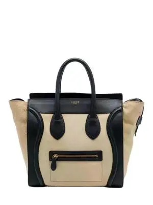 Celine Mini Luggage Tote Bag - Black