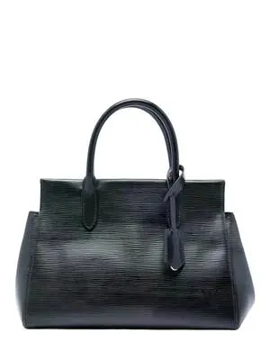 LOUIS VUITTON Epi Marly Bb Satchel - Black