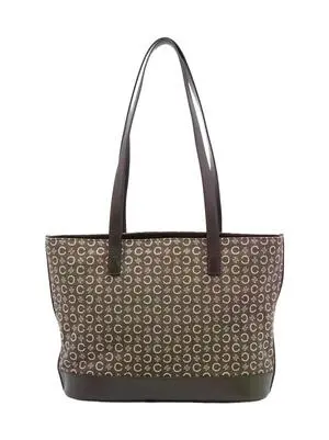 Celine Macadam Canvas Tote Bag - Brown