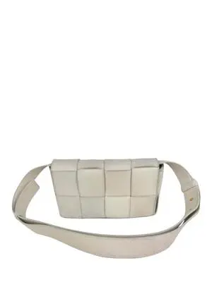 Bottega Veneta Cassette Maxi Intreccio Belt Bag - Neutrals