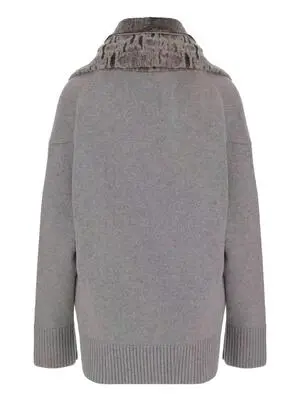 NICCOLO PASQUALETTI Niccolò Pasqualetti Embroidered Shawl-Panel Cardigan