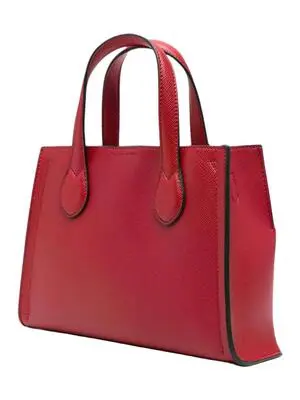 TWINSET Logo Detail Tote Bag - Red