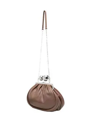 Max Mara Pasticcino Leather Shoulder Bag - Neutrals