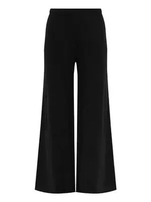 LISA YANG Ainsley Wide-leg Trousers - Black