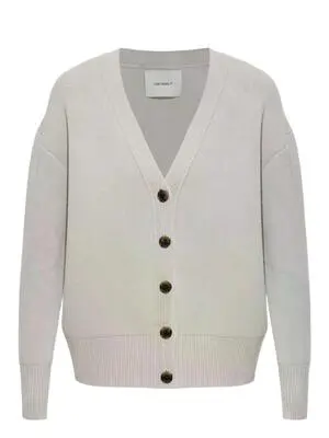 LISA YANG Amery V-neck Cardigan - Grey