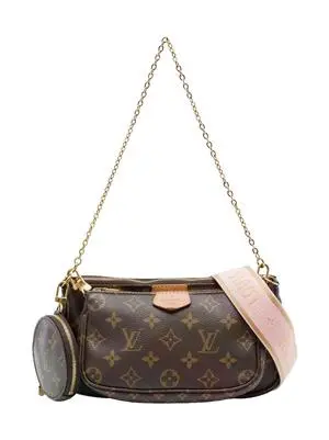 LOUIS VUITTON Monogram Multi Pochette Accessoires Satchel - Brown