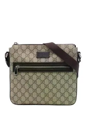 Gucci Gg Supreme Crossbody Bag - Neutrals