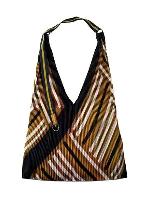 MULTITUDES BAGS Grace Pleated Tote Bag - Yellow