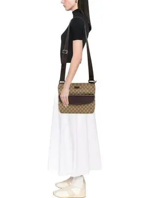 Gucci Gg Canvas Crossbody Bag - Neutrals
