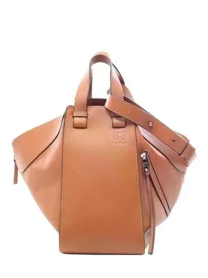 Loewe Medium Hammock Two-way Handbag - Brown