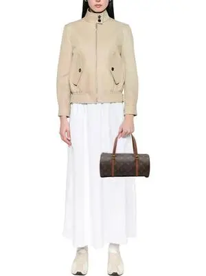 LOUIS VUITTON 1992 Monogram Papillon 30 Handbag - Brown